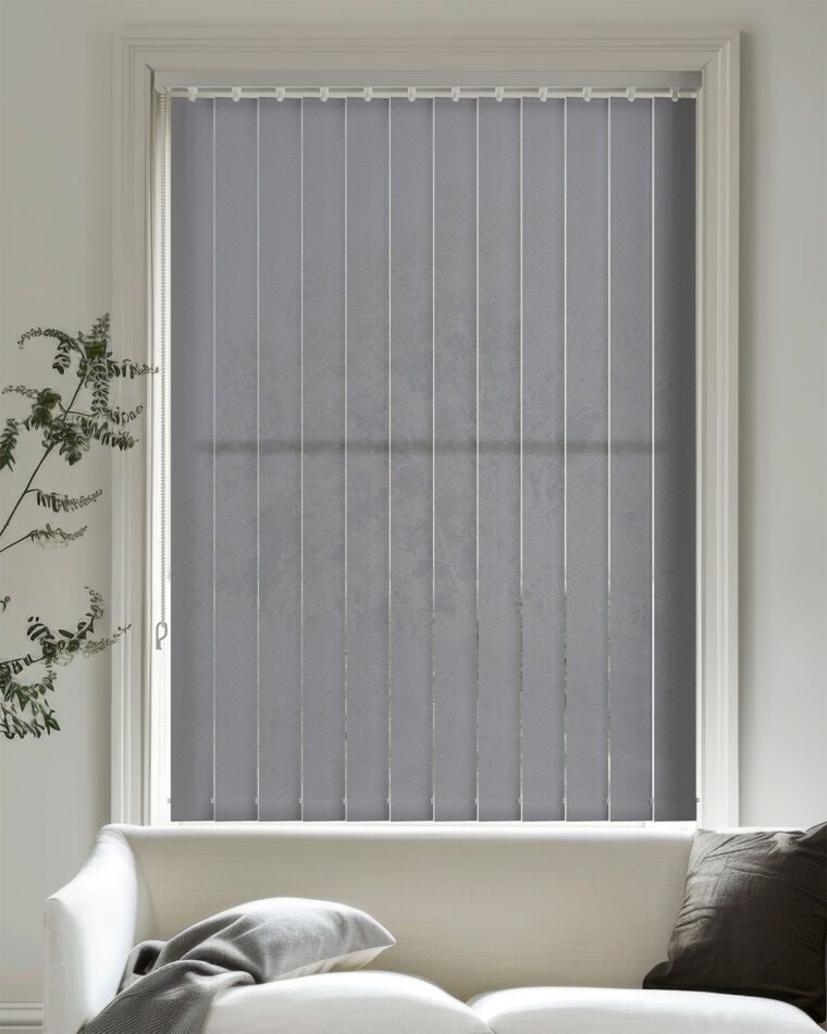 Vertical Screen 89mm Grey | Ready Made Blinds & Curtains