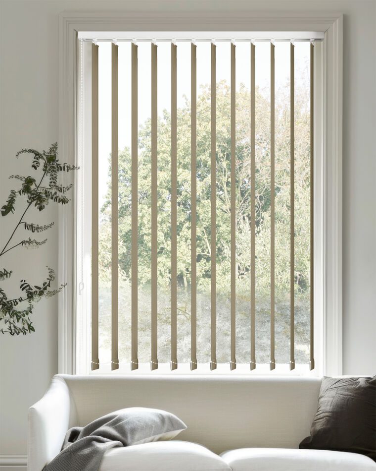 Vertical Screen 89mm Bronze | Ready Made Blinds & Curtains