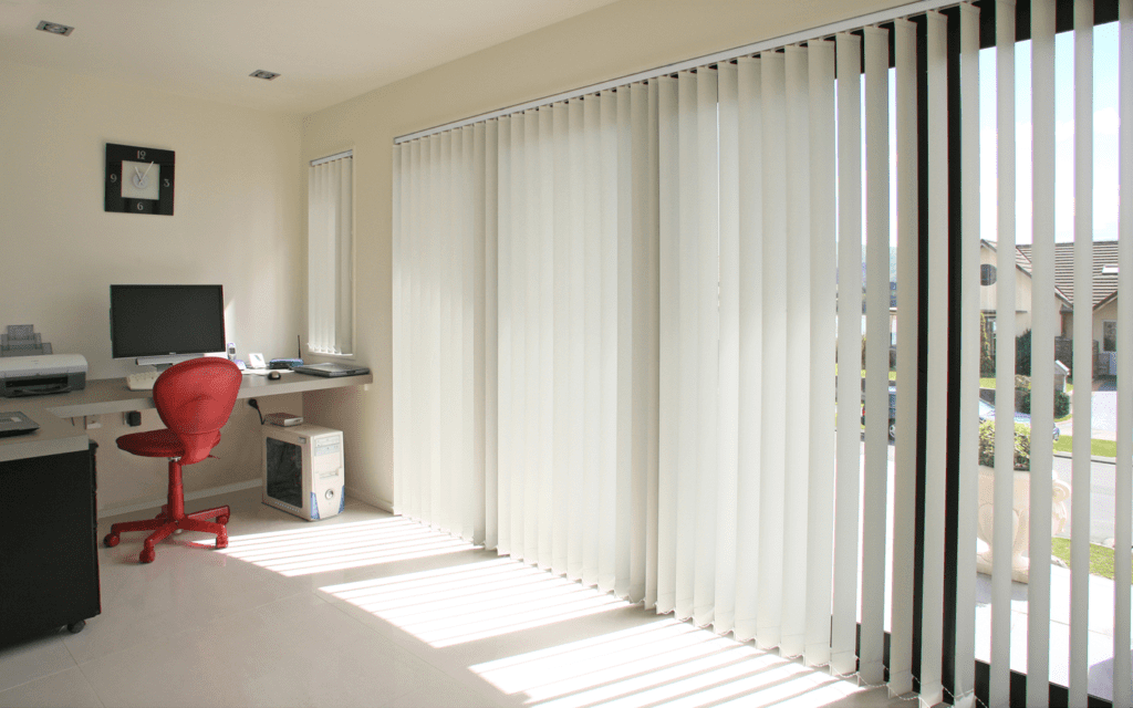 Vertical Screen 89mm Chalk | Ready Made Blinds & Curtains