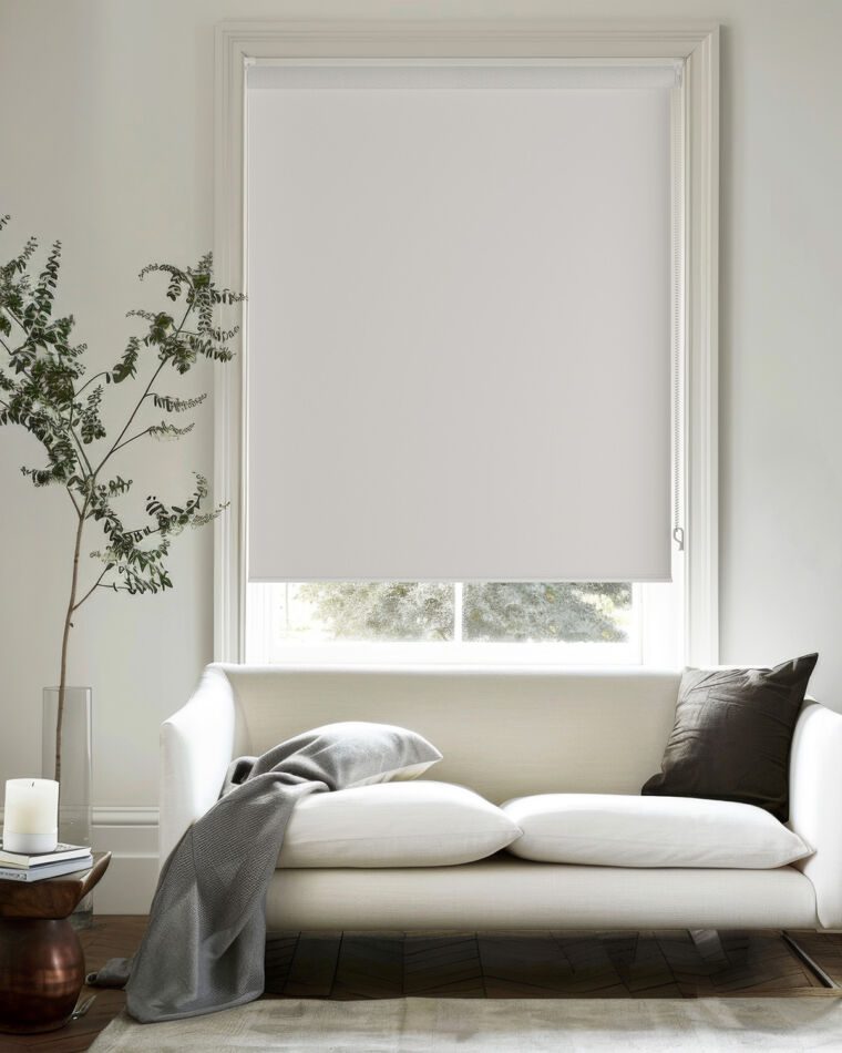 Roller Blockout Soft White 2022 | Ready Made Blinds & Curtains Roller ...