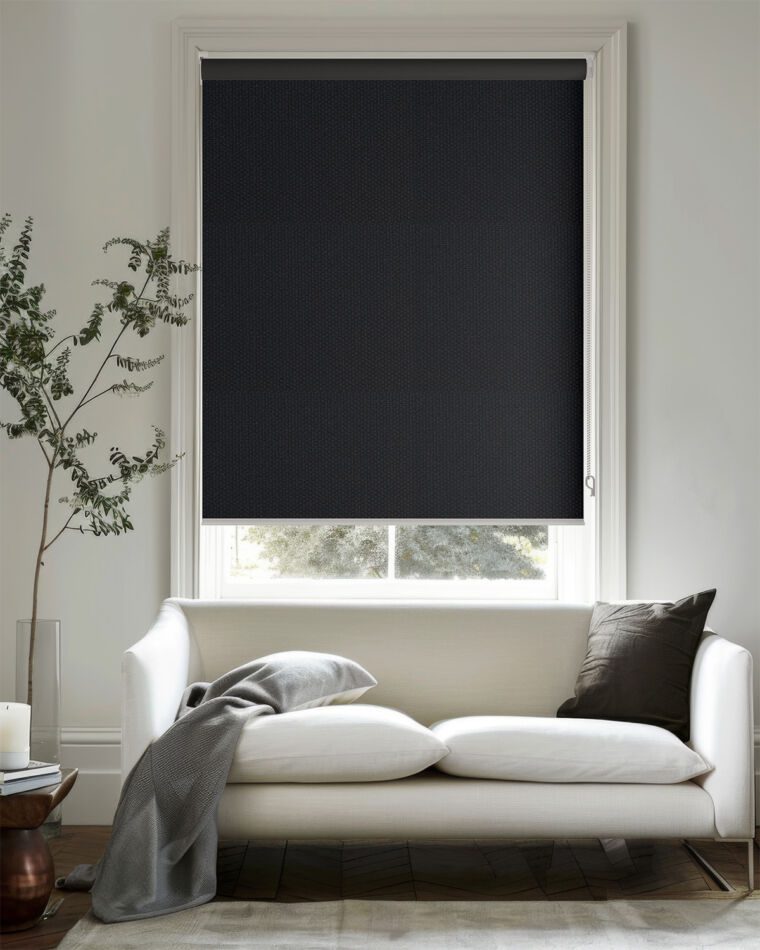 Roller Blockout Black 2022 | Ready Made Blinds & Curtains Roller ...